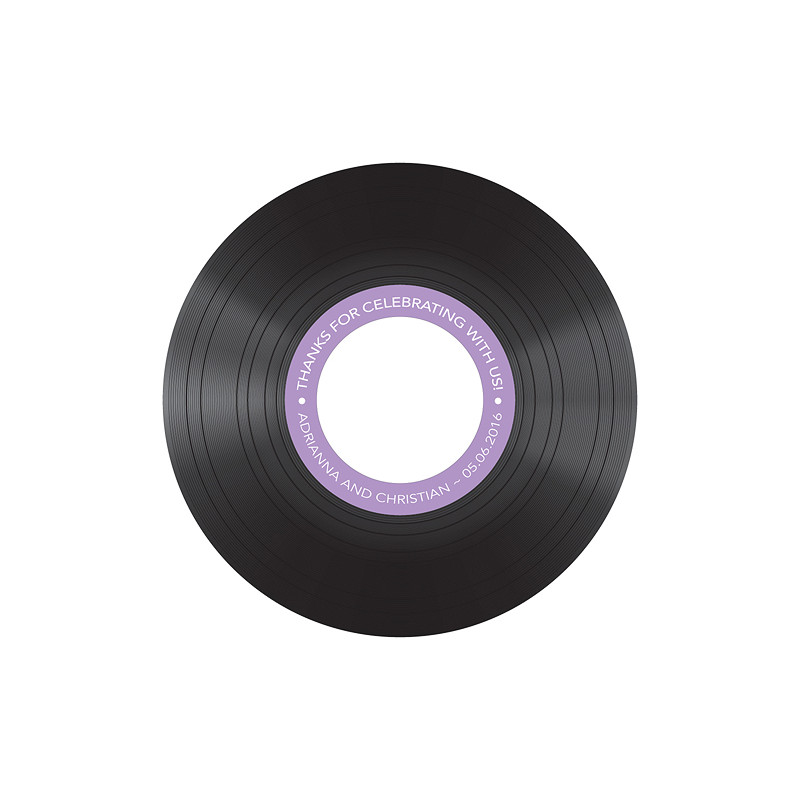 Sticker pour cd personnalisable vinyl